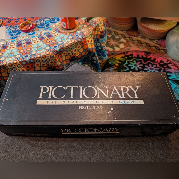 Pictionary | Games | Vintage Original Pictionary First Edition The Game ...